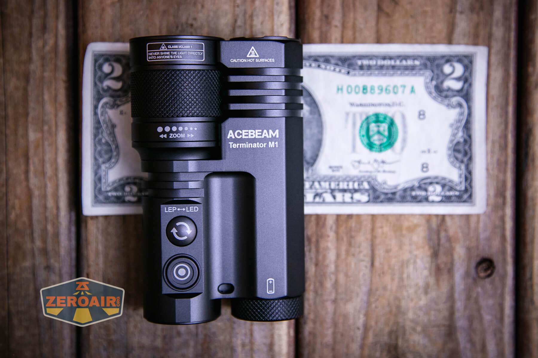 Acebeam Terminator M1 Flashlight Review - ZeroAir Reviews