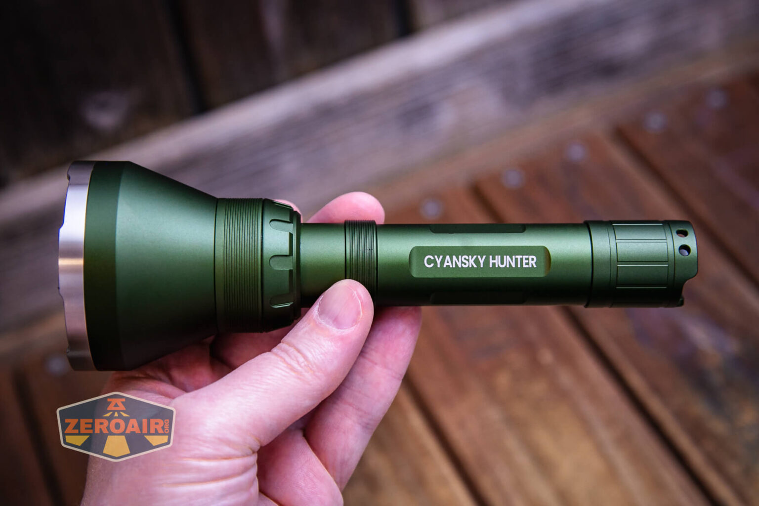 Cyansky Hunter Multi-Color Flashlight Review - ZeroAir Reviews