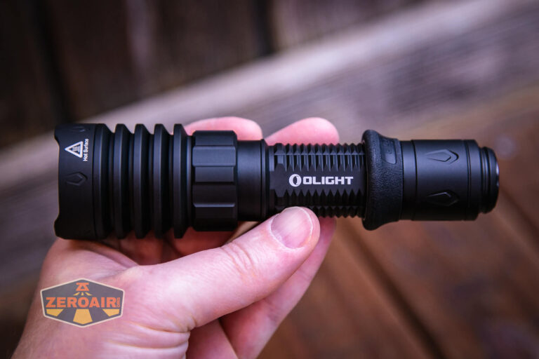 Olight Warrior X 4 Tactical Flashlight Review - ZeroAir Reviews