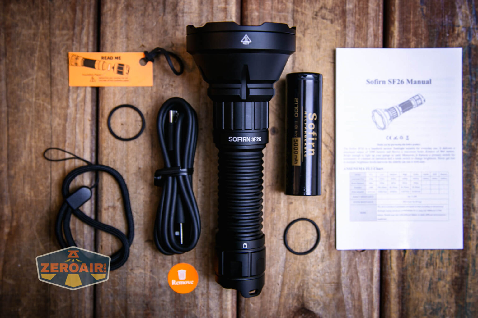 Sofirn SF26 Tactical Flashlight Review - ZeroAir Reviews