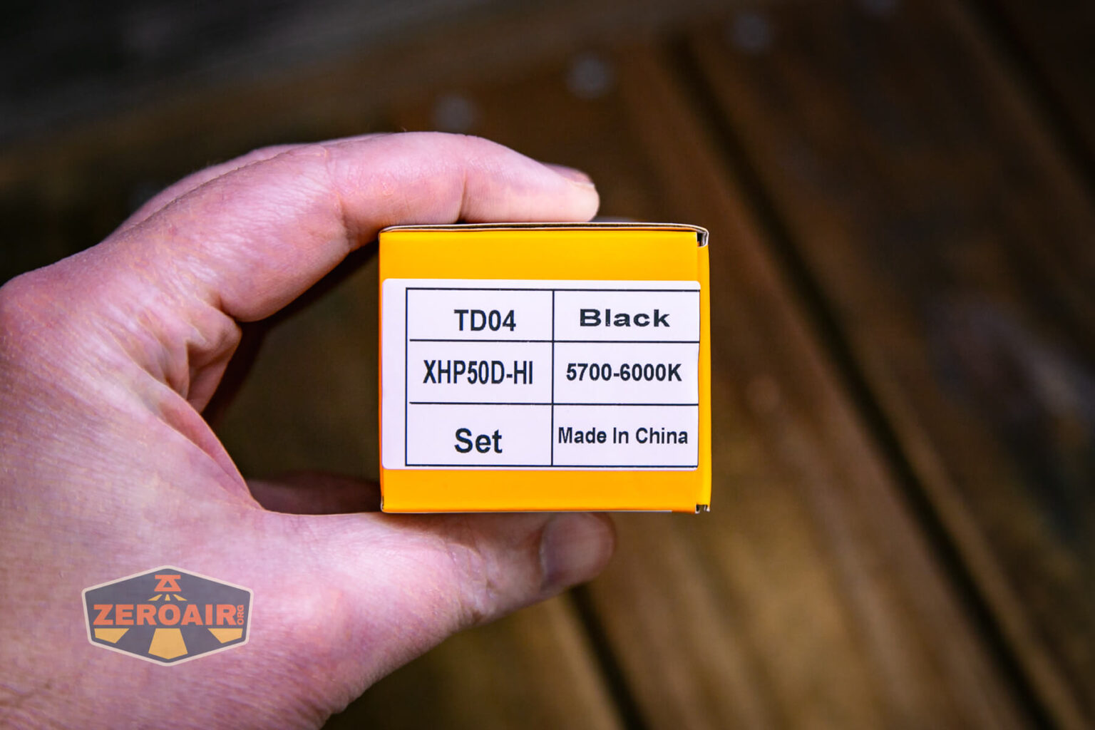 Wurkkos TD04 Rechargeable Flashlight Review - ZeroAir Reviews