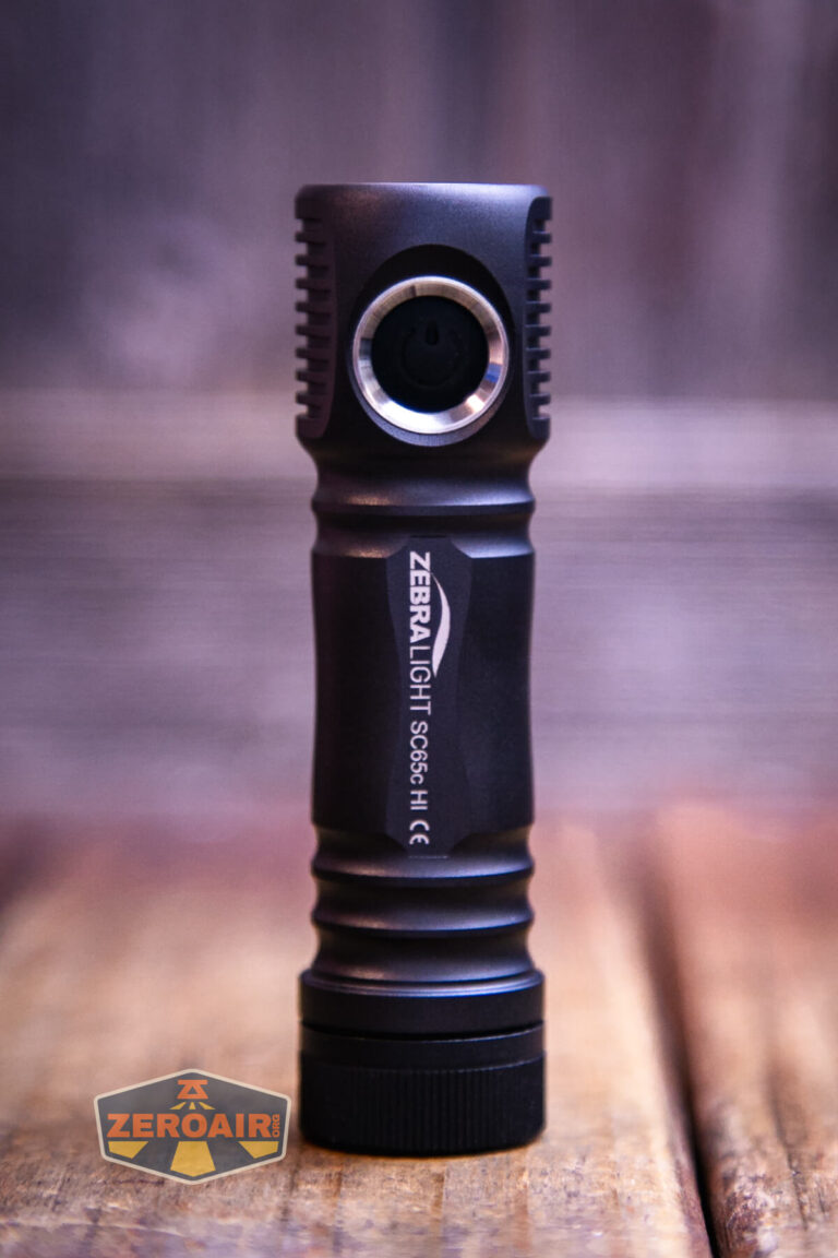 Zebralight SC65c HI Flashlight Review - ZeroAir Reviews