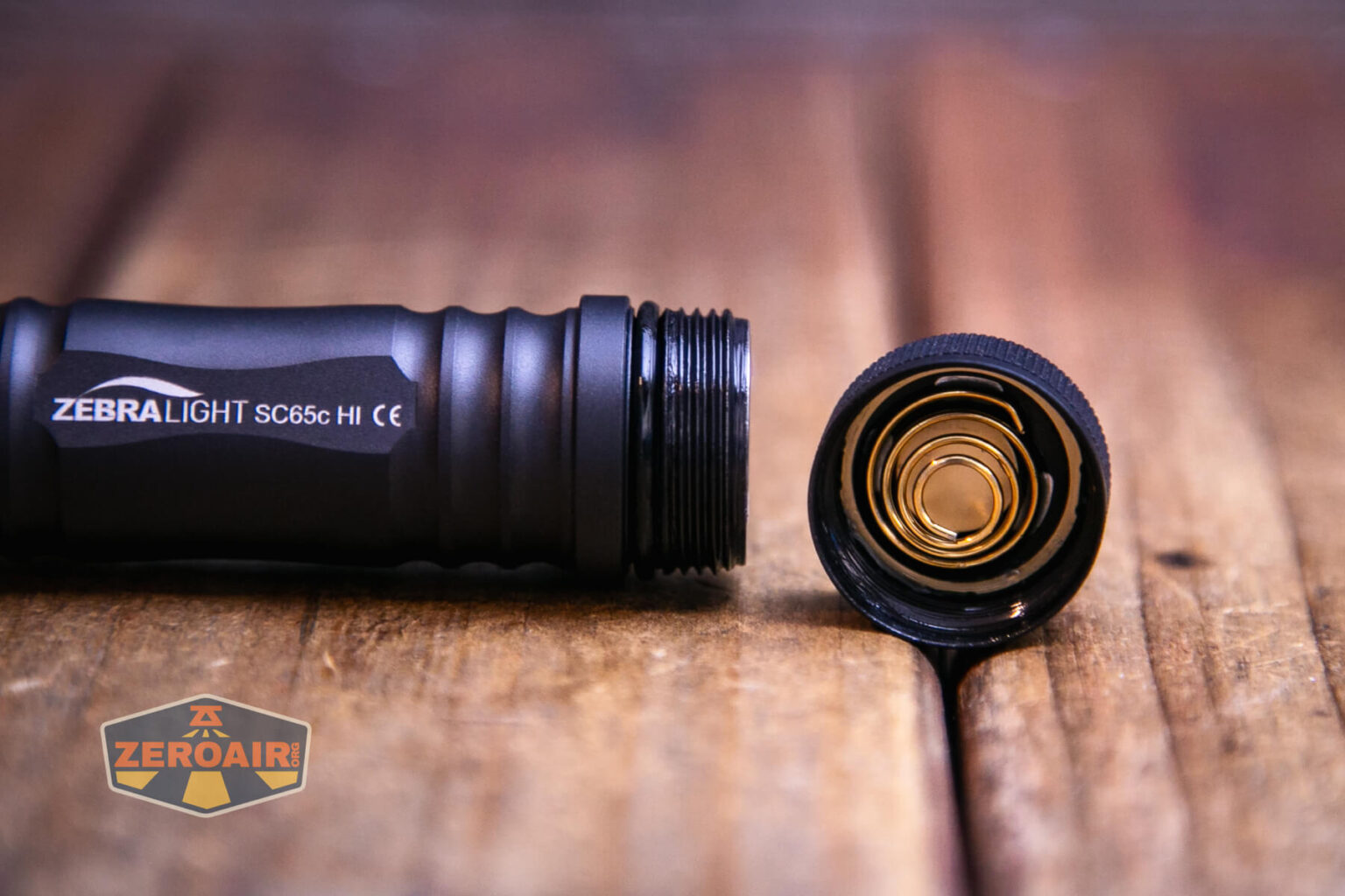 Zebralight SC65c HI Flashlight Review - ZeroAir Reviews