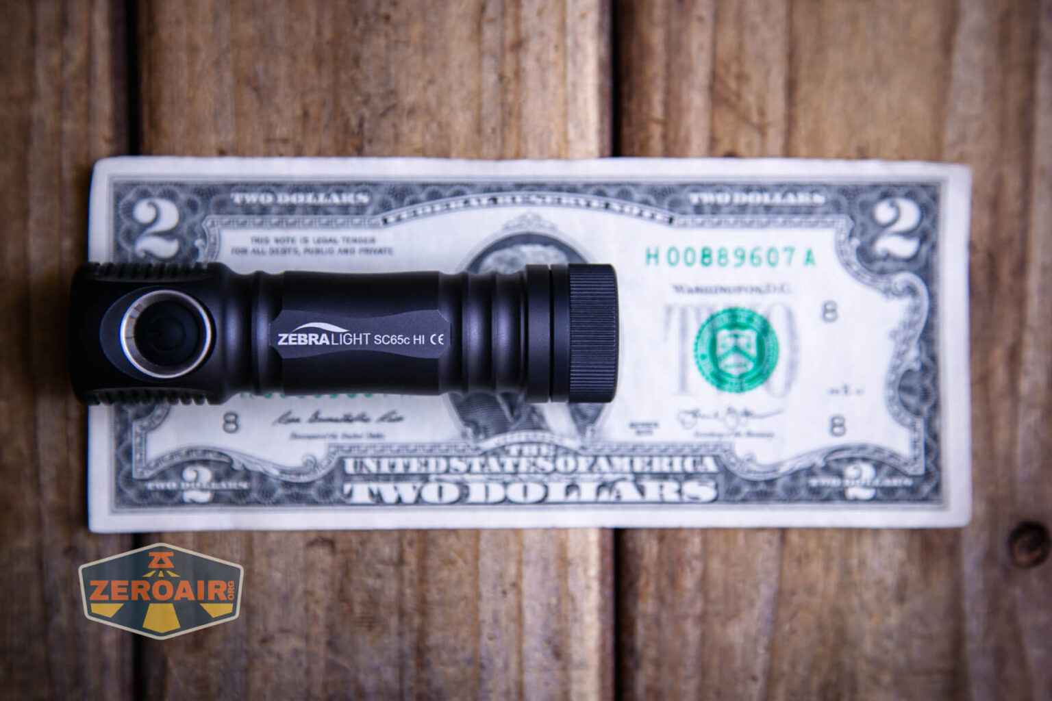 Zebralight SC65c HI Flashlight Review - ZeroAir Reviews