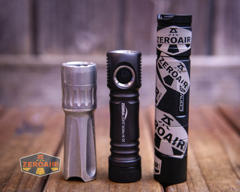 Zebralight SC65c HI Flashlight Review - ZeroAir Reviews