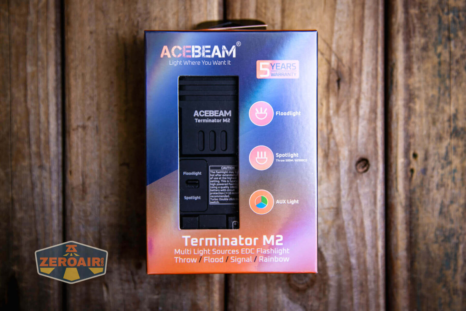 Acebeam Terminator M2 Flashlight Review - ZeroAir Reviews