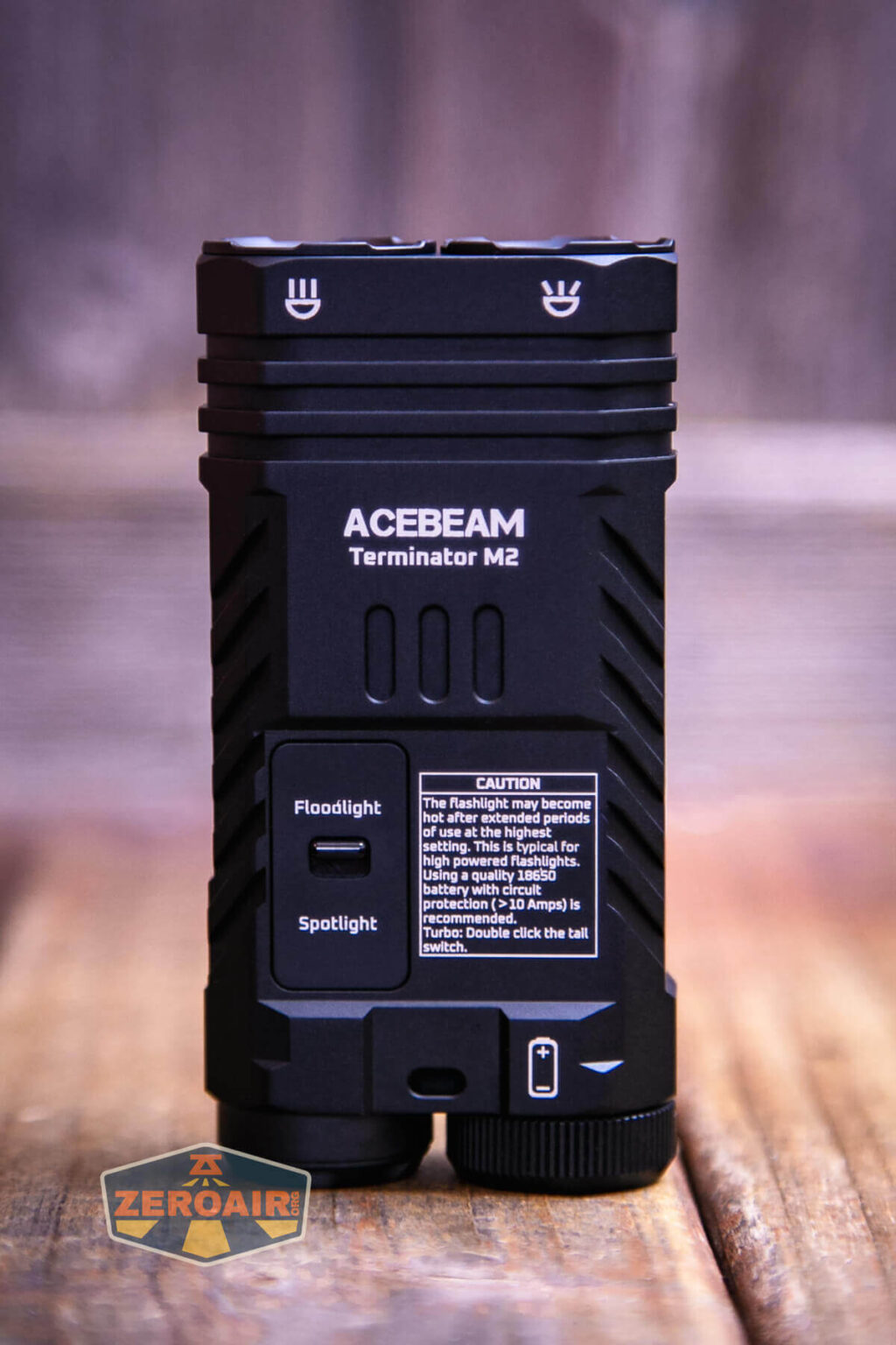 Acebeam Terminator M2 Flashlight Review - ZeroAir Reviews