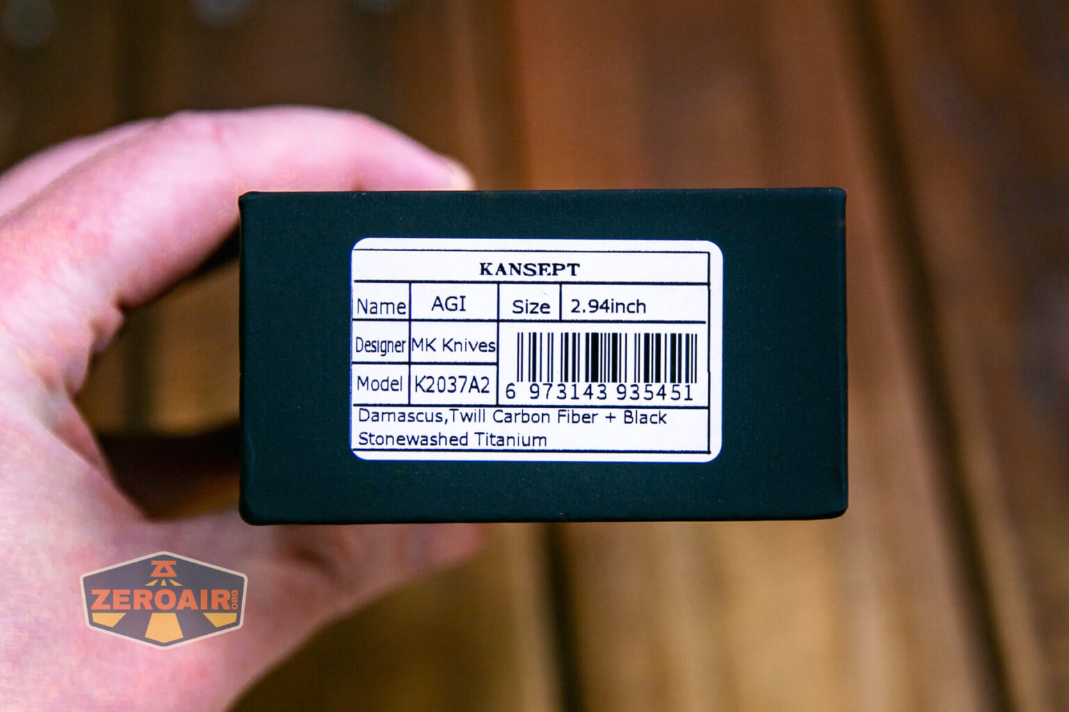 Kansept Agi Flipper Knife Review - ZeroAir Reviews