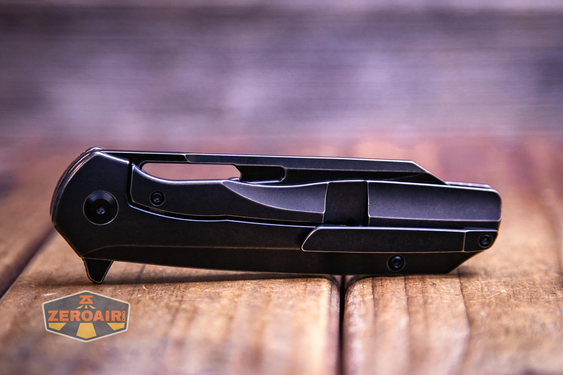 Kansept Shard Blackwashed Titanium Knife - ZeroAir Reviews
