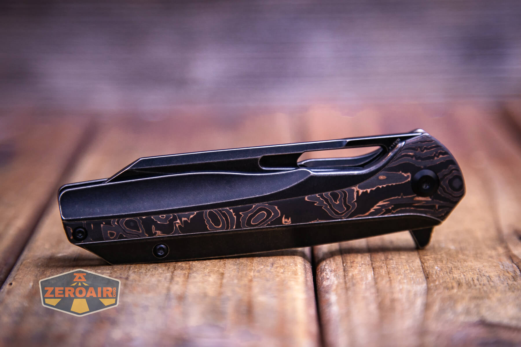 Kansept Shard Blackwashed Titanium Knife - ZeroAir Reviews