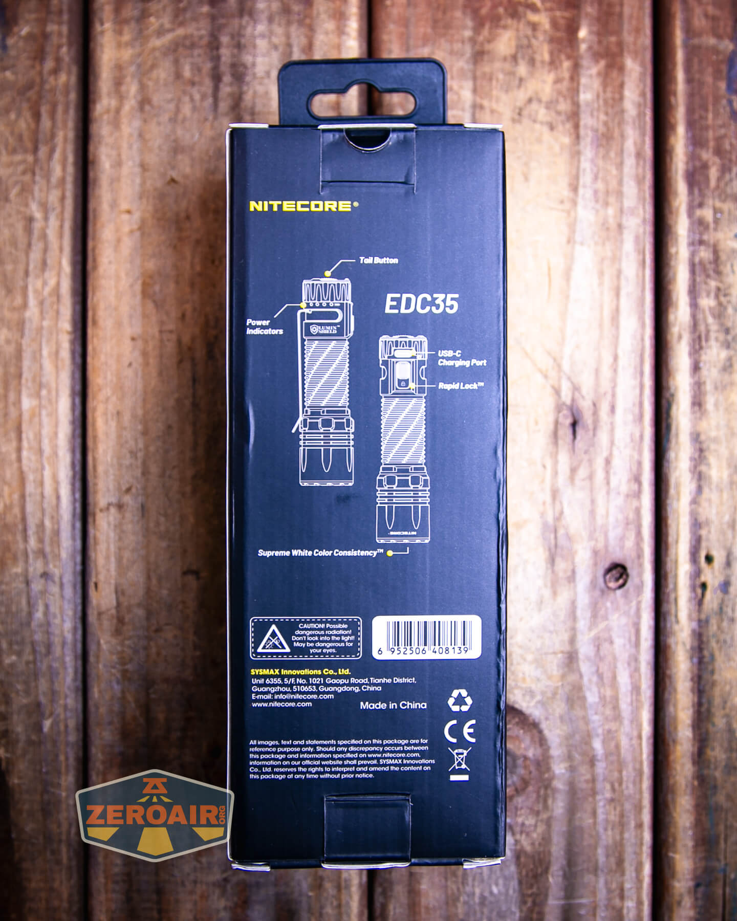 Nitecore EDC35 Flashlight Review - ZeroAir Reviews