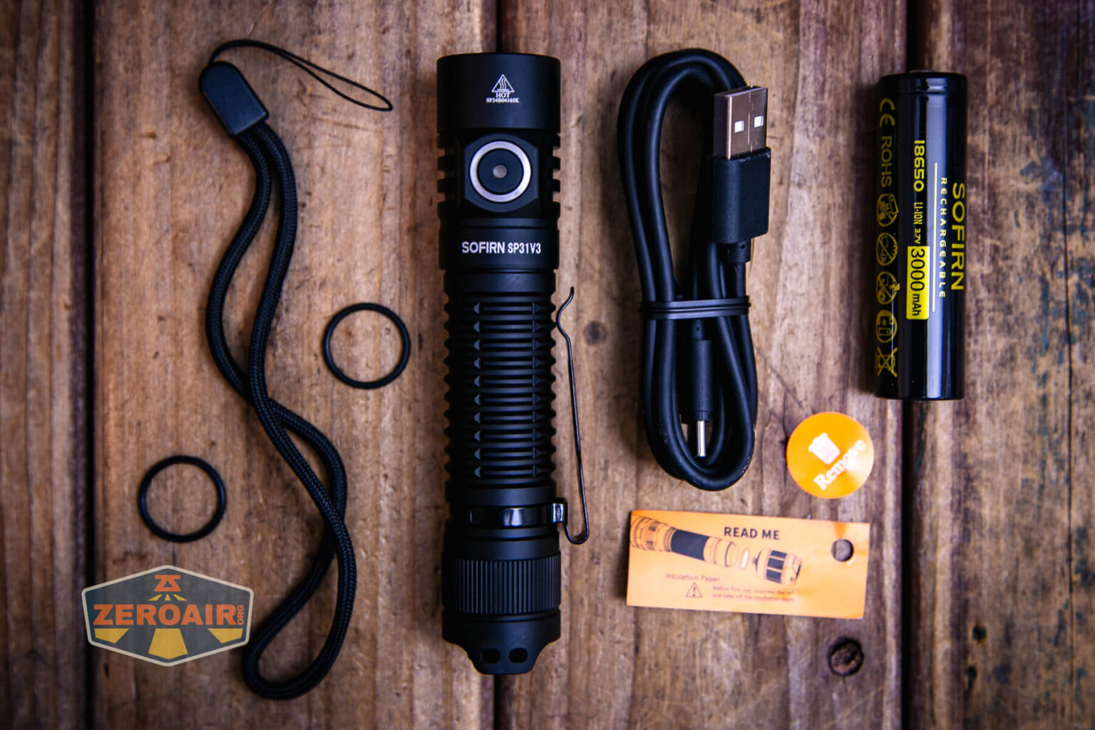 Sofirn SP31 V3 Tactical Flashlight Review - ZeroAir Reviews