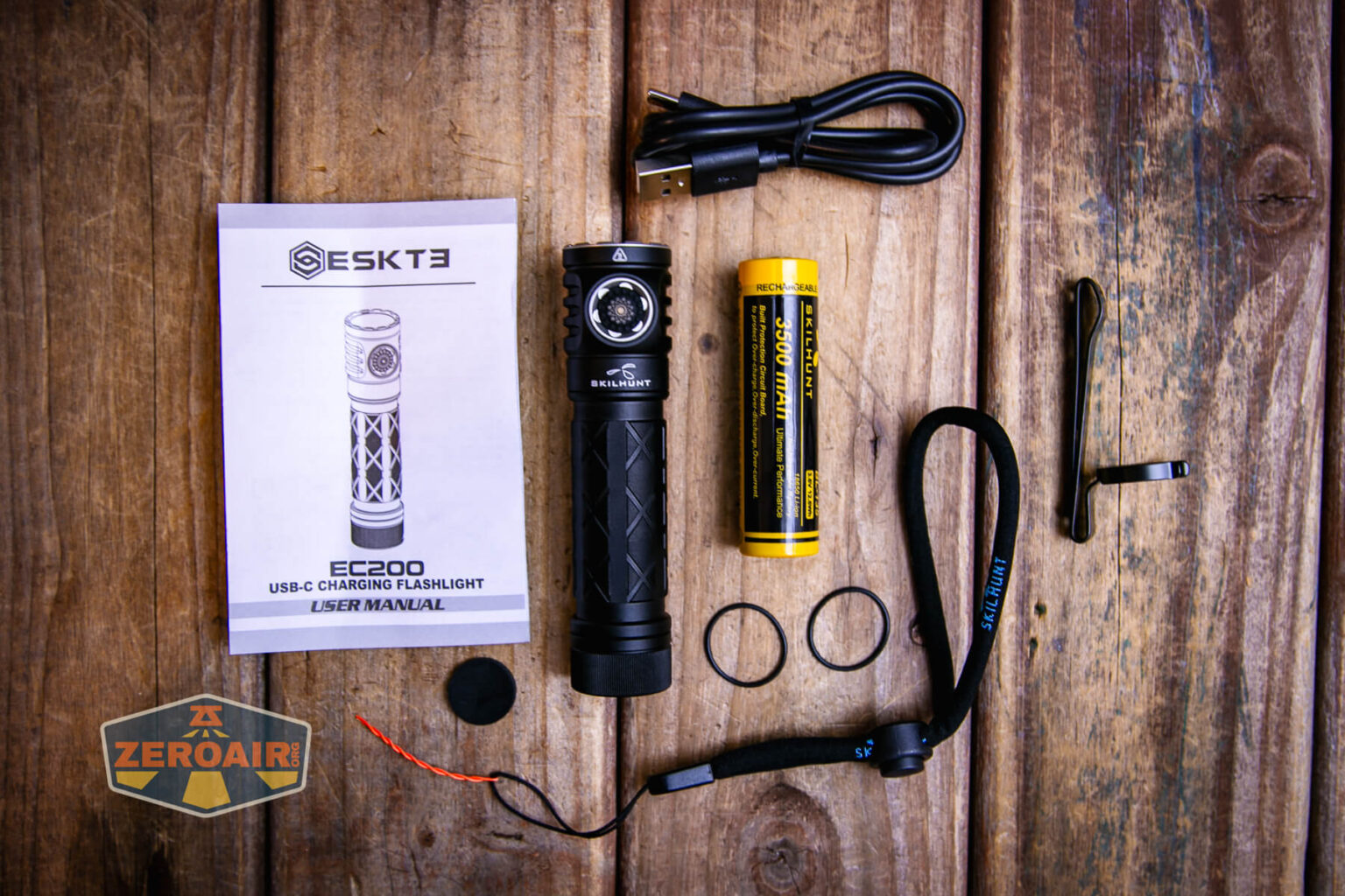 Skilhunt EC200S EDC Flashlight Review - ZeroAir Reviews