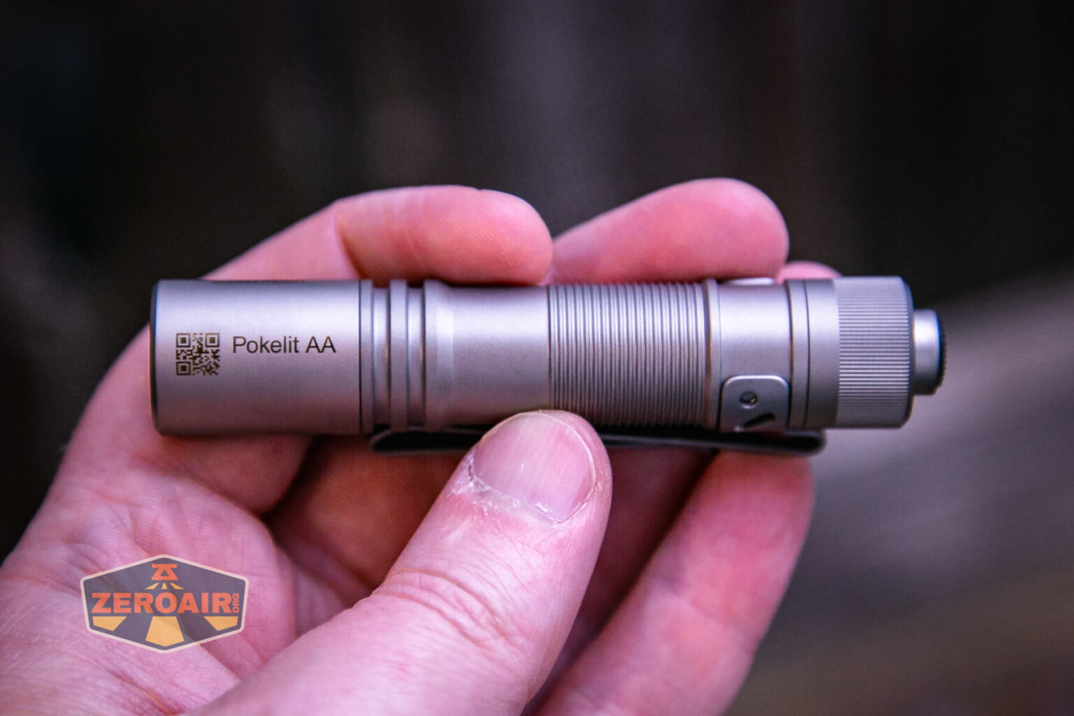 Acebeam Pokelit AA Ti 10th Anniversary Flashlight Review - ZeroAir Reviews