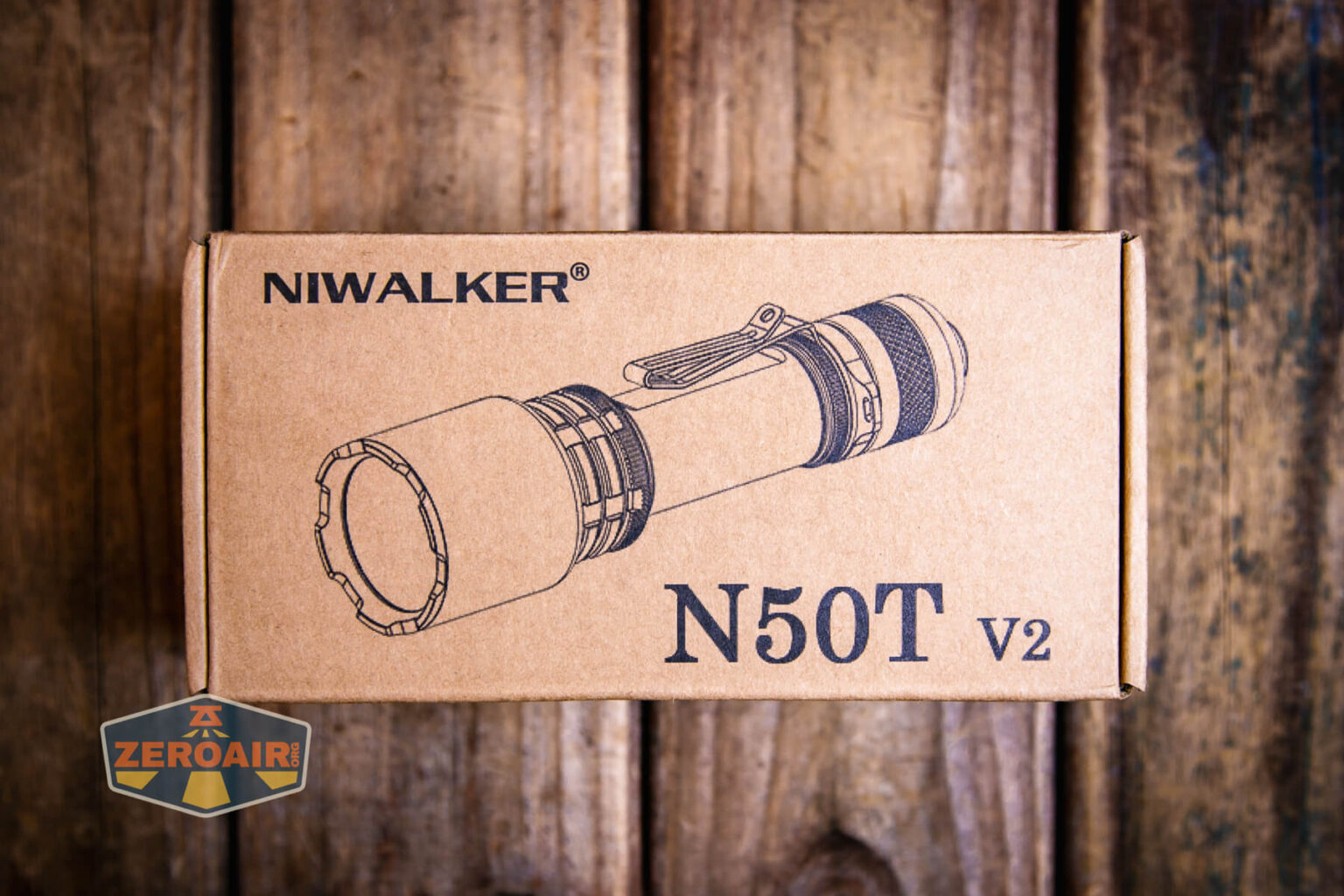 Niwalker N50T V2 Flashlight Review - ZeroAir Reviews