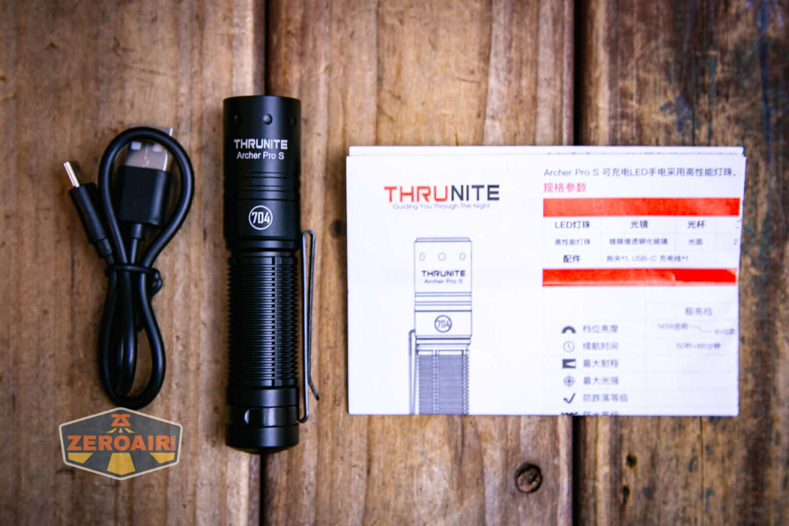 Thrunite Archer Pro S Flashlight Review - ZeroAir Reviews