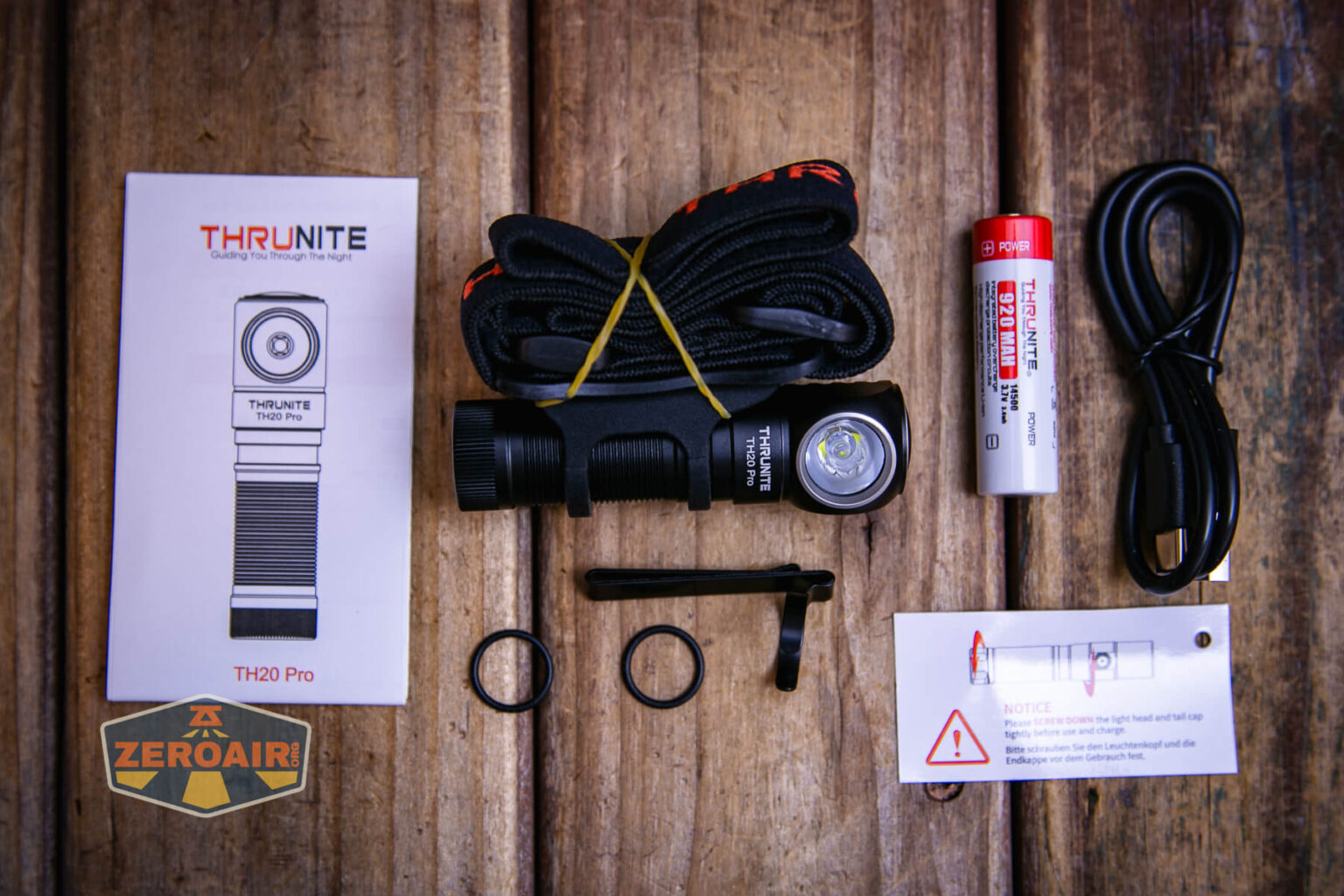 Thrunite TH20 Pro NW Headlamp Review - ZeroAir Reviews