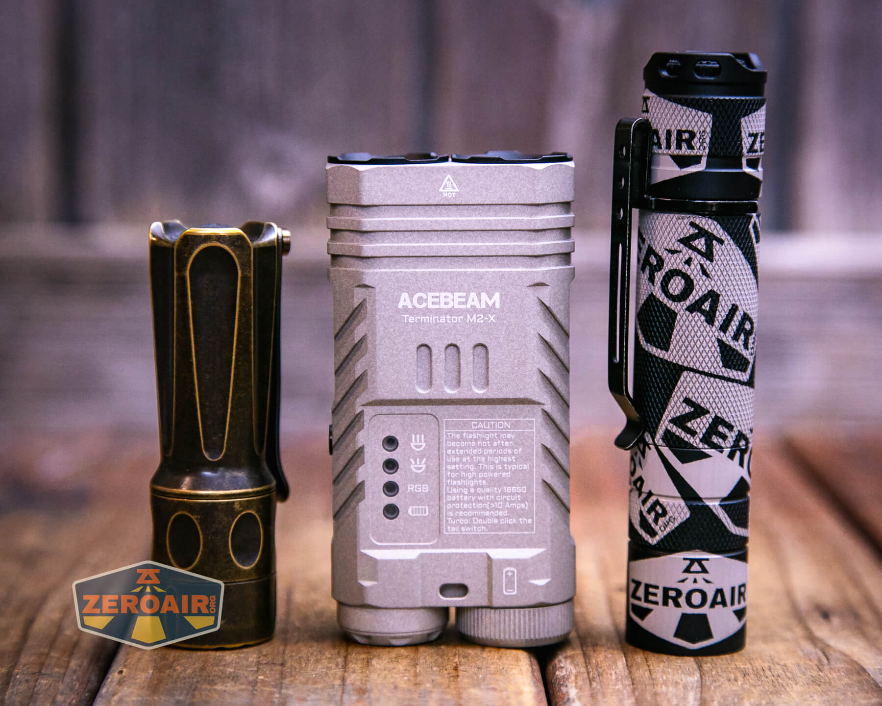 Acebeam Terminator M2-X Flashlight Review - ZeroAir Reviews
