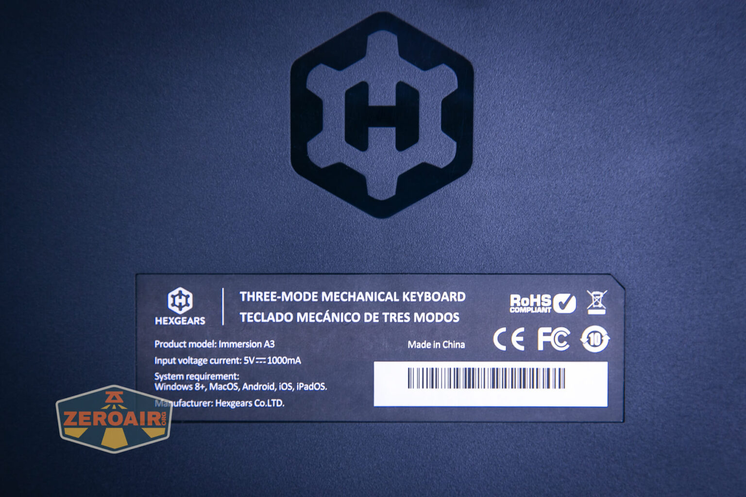 Hexgears Immersion A3 TKL Mechanical Keyboard Review - ZeroAir Reviews