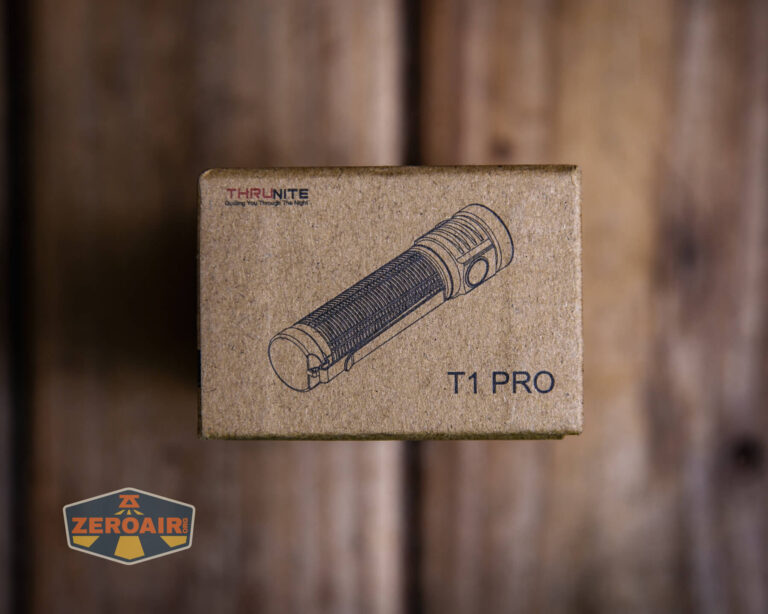 Thrunite T1 Pro Flashlight Review - ZeroAir Reviews