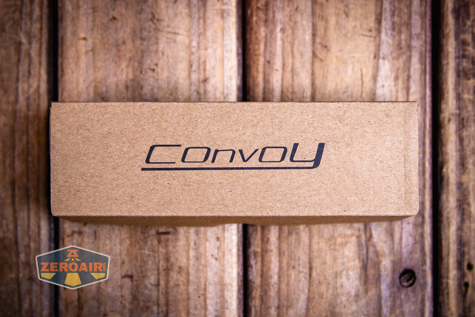 Convoy S2+ Brass Flashlight Review - ZeroAir Reviews