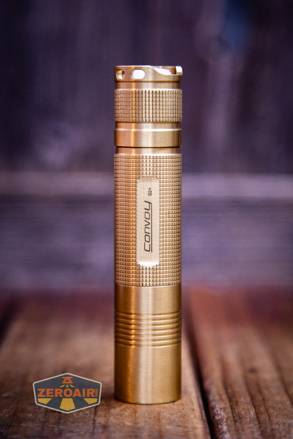 Convoy S2+ Brass Flashlight Review - ZeroAir Reviews