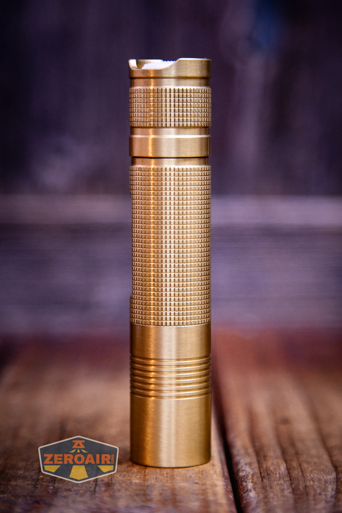 Convoy S2+ Brass Flashlight Review - ZeroAir Reviews