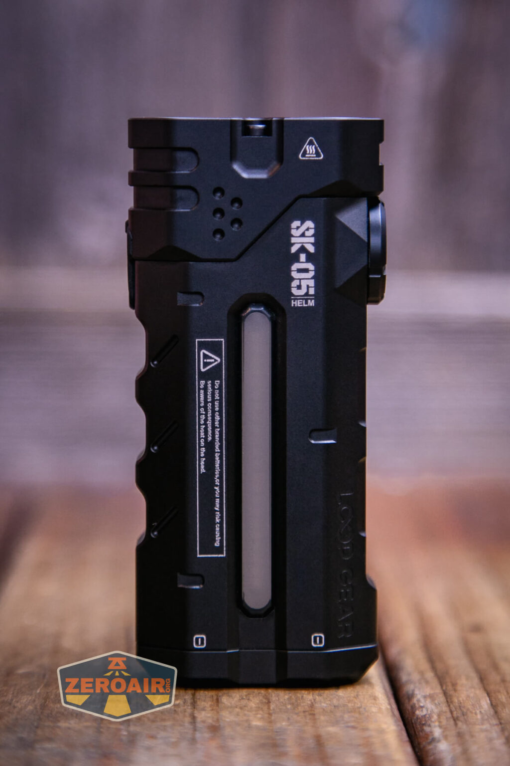 Loop Gear SK-05 Helm Flashlight Review - ZeroAir Reviews