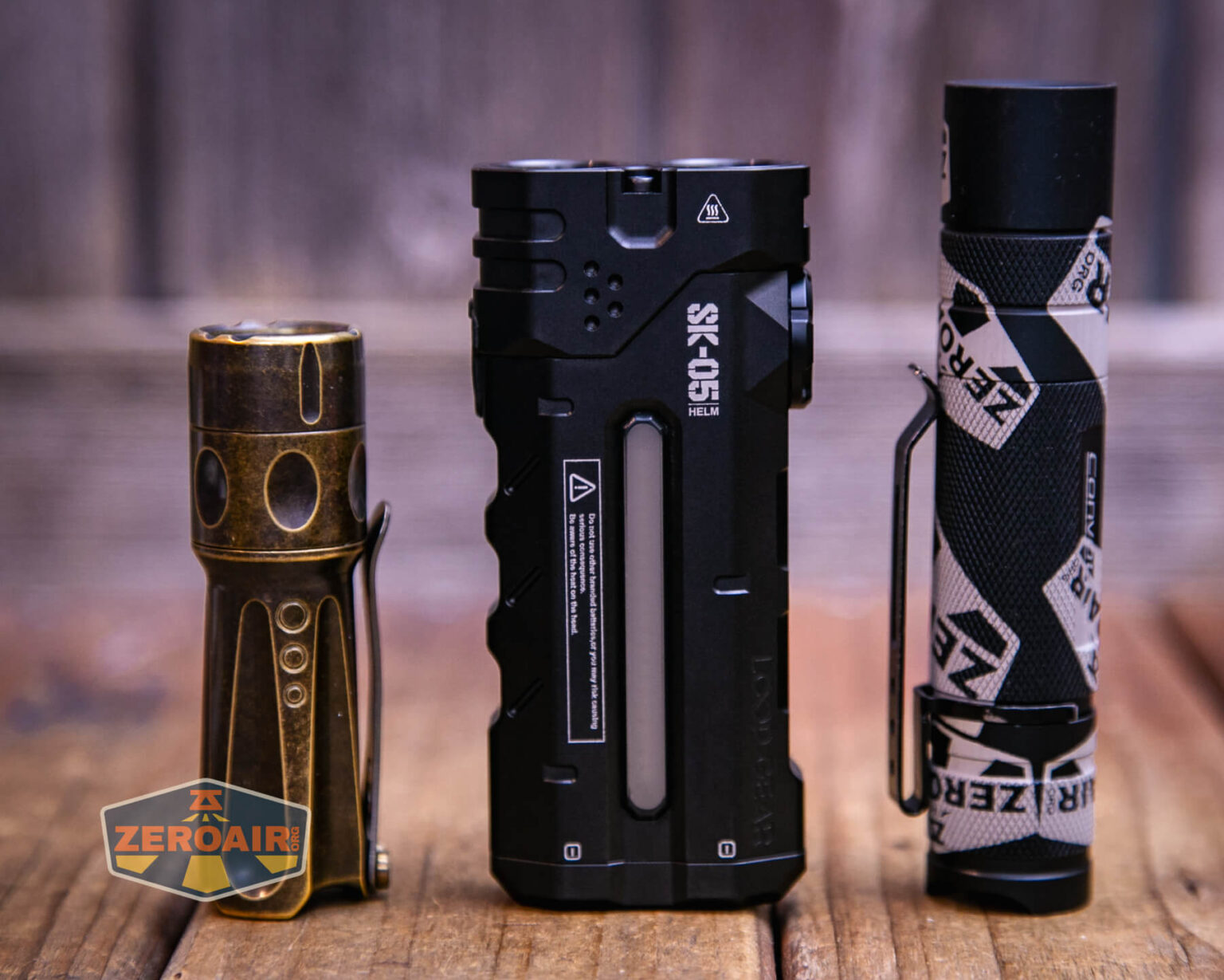 Loop Gear SK-05 Helm Flashlight Review - ZeroAir Reviews