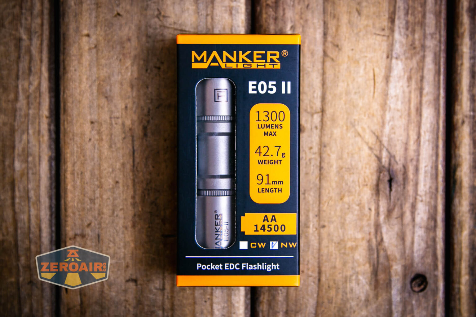 Manker E05 II Ti Flashlight Review - ZeroAir Reviews