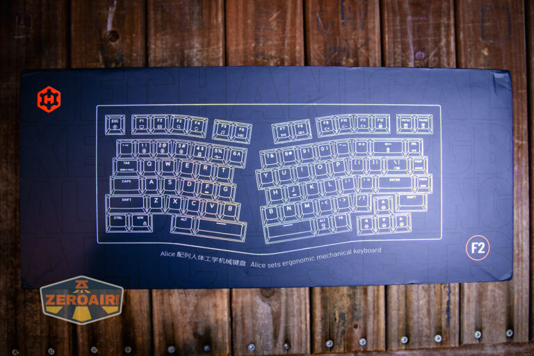 Hexgears Monarch F2 Alice Keyboard Review - ZeroAir Reviews