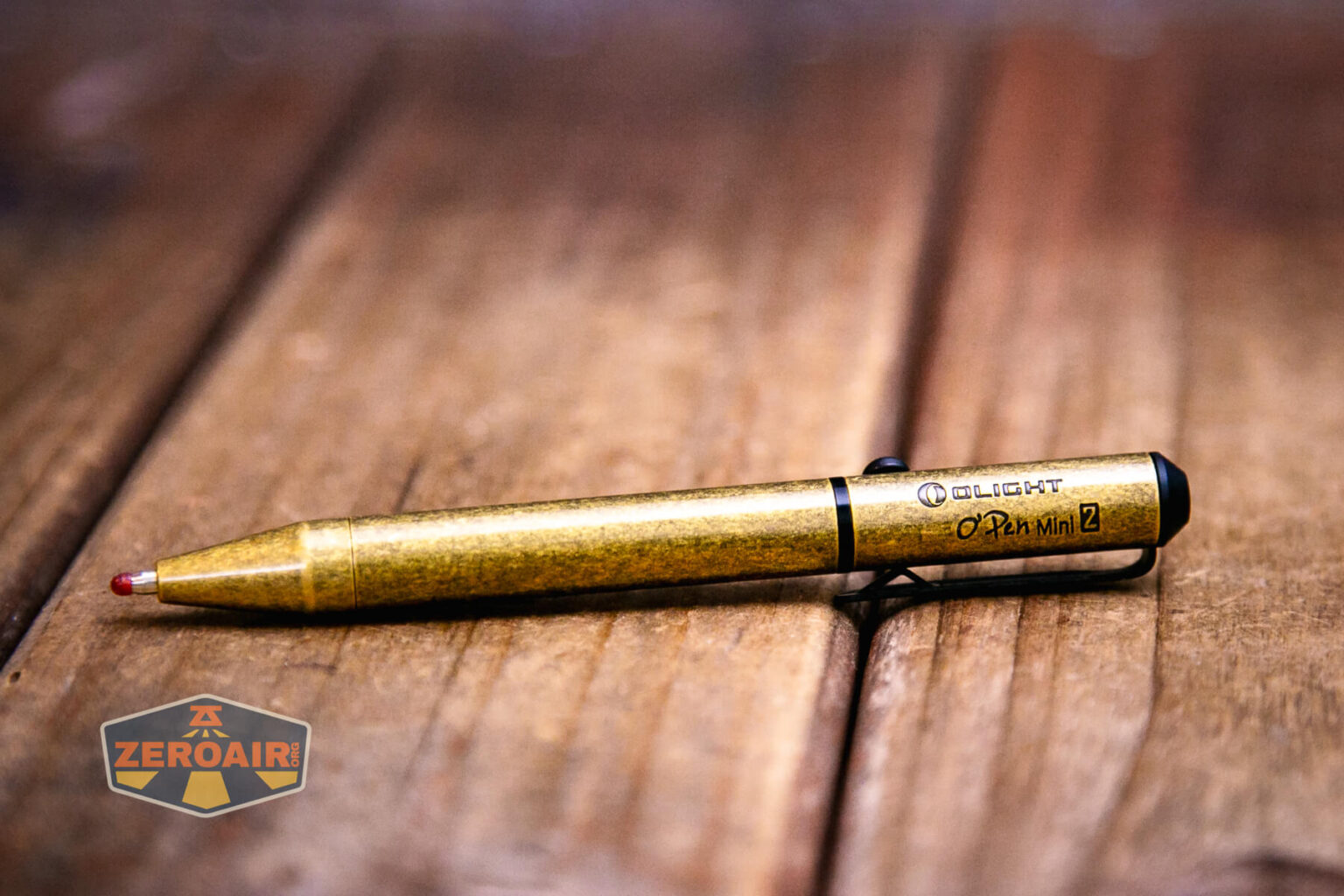 Olight O’pen Mini 2 Brass Pen Review - ZeroAir Reviews