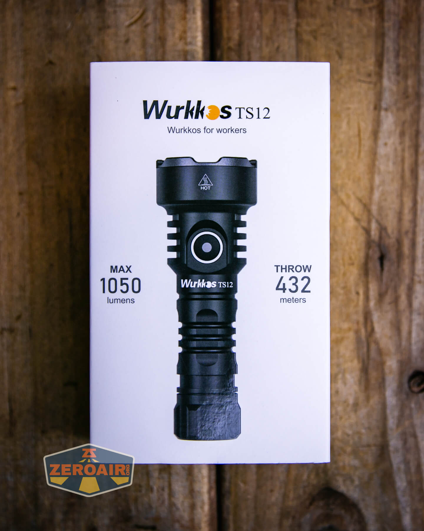 Wurkkos TS12 Mini Thrower Flashlight Review - ZeroAir Reviews