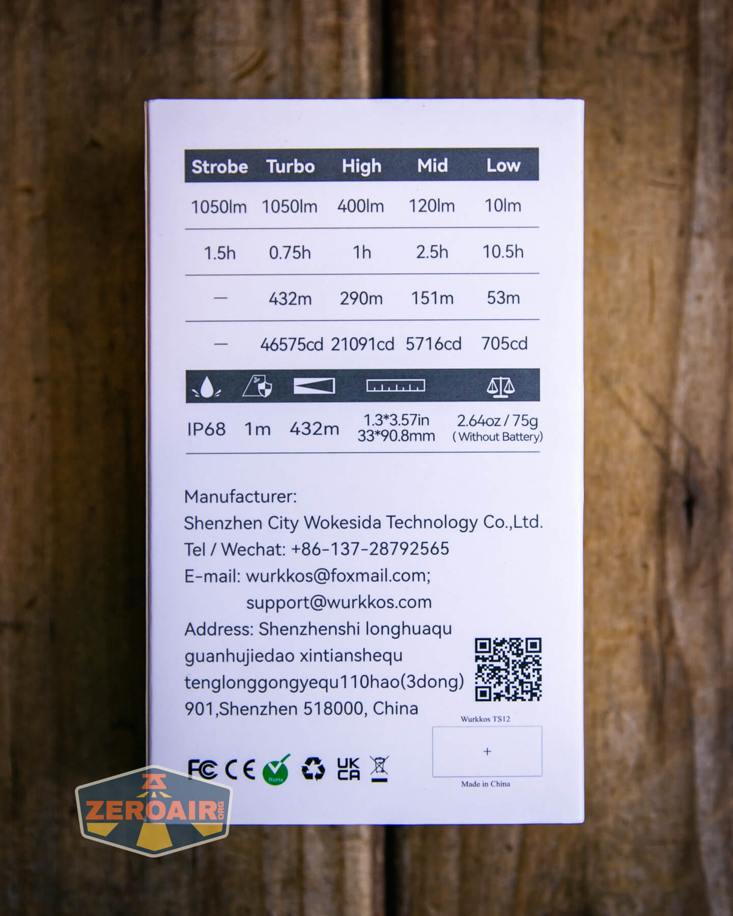 Wurkkos TS12 Mini Thrower Flashlight Review - ZeroAir Reviews