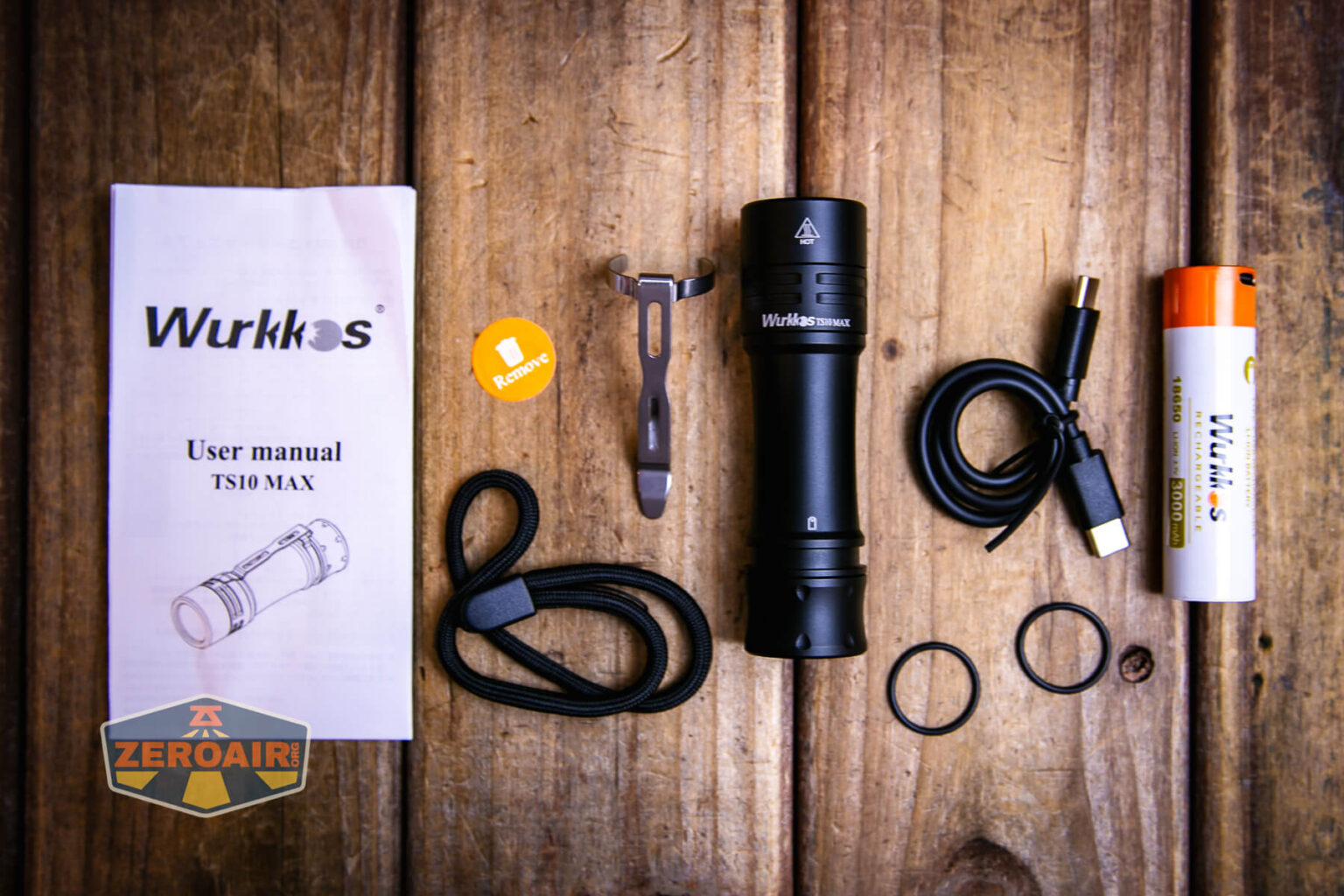 Wurkkos TS10 MAX Flashlight Review - ZeroAir Reviews