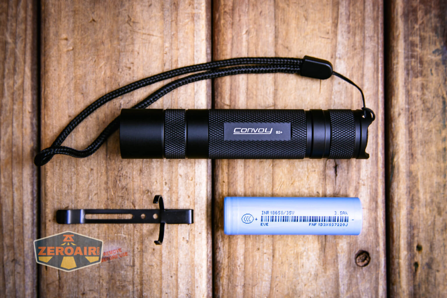 Convoy S2+ B35AM Flashlight Review - ZeroAir Reviews