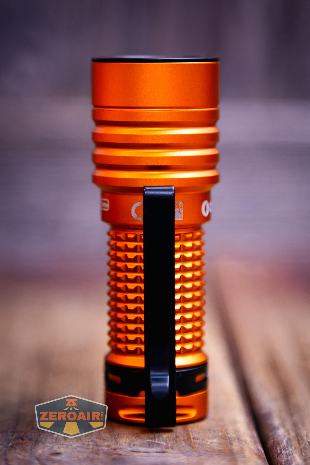 Olight Baton Turbo Orange Flashlight Review - ZeroAir Reviews