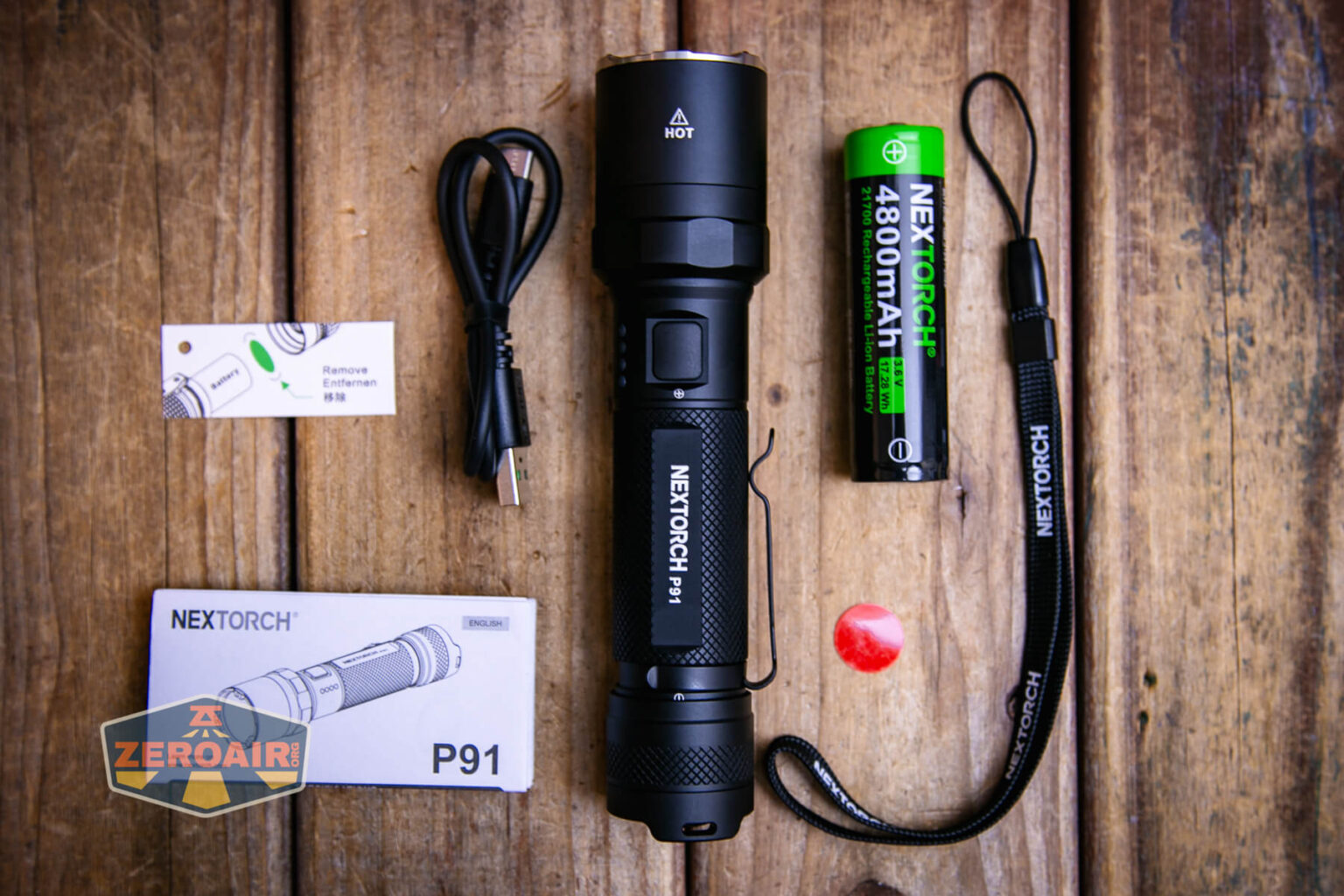 Nextorch P91 Flashlight Review - ZeroAir Reviews