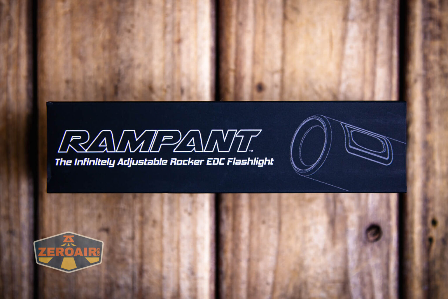 Exceed Designs Rampant R8 Flashlight Review - ZeroAir Reviews