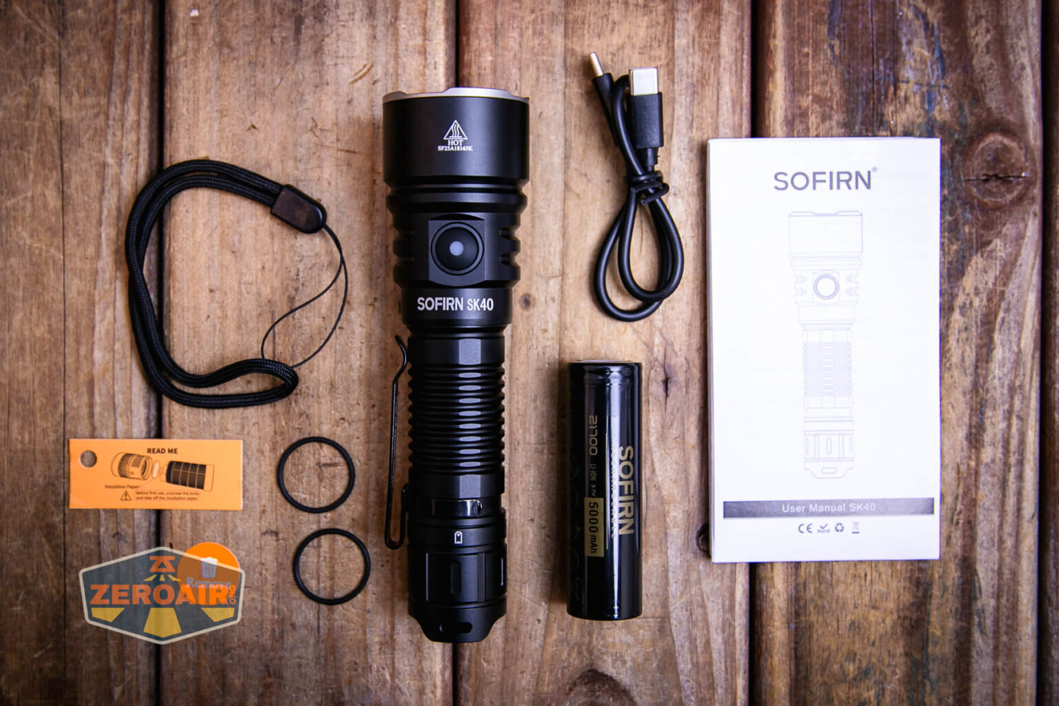 Sofirn SK40 Tactical Flashlight Review - ZeroAir Reviews