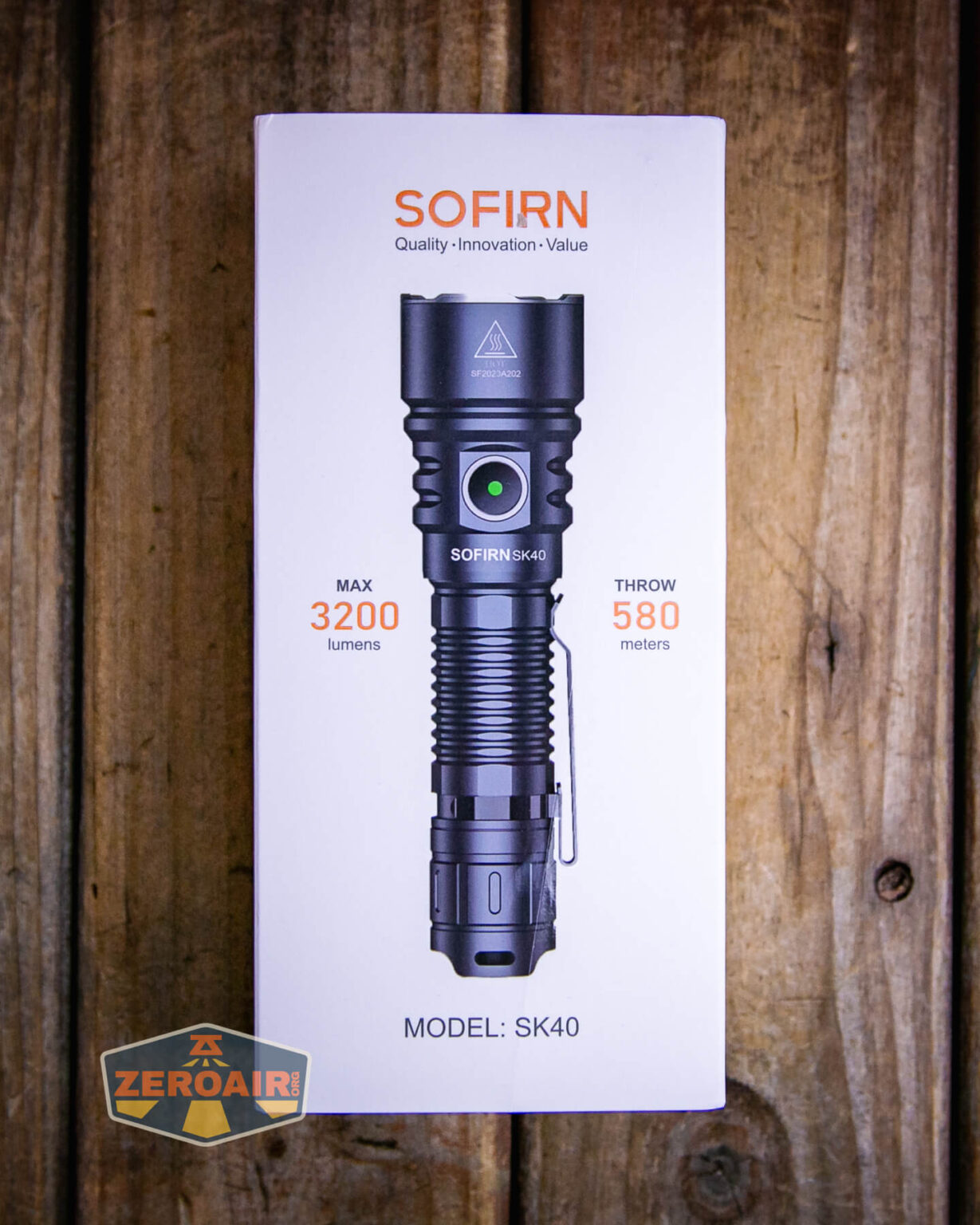 Sofirn SK40 Tactical Flashlight Review - ZeroAir Reviews