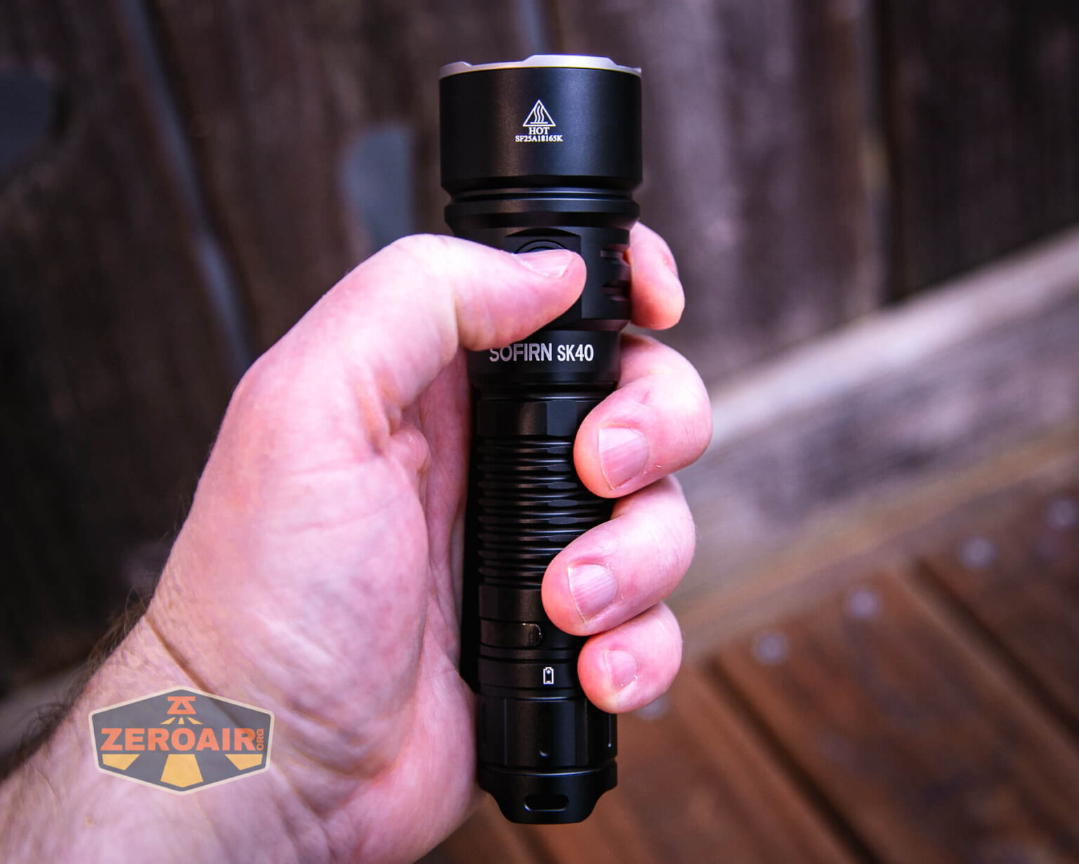 Sofirn SK40 Tactical Flashlight Review - ZeroAir Reviews