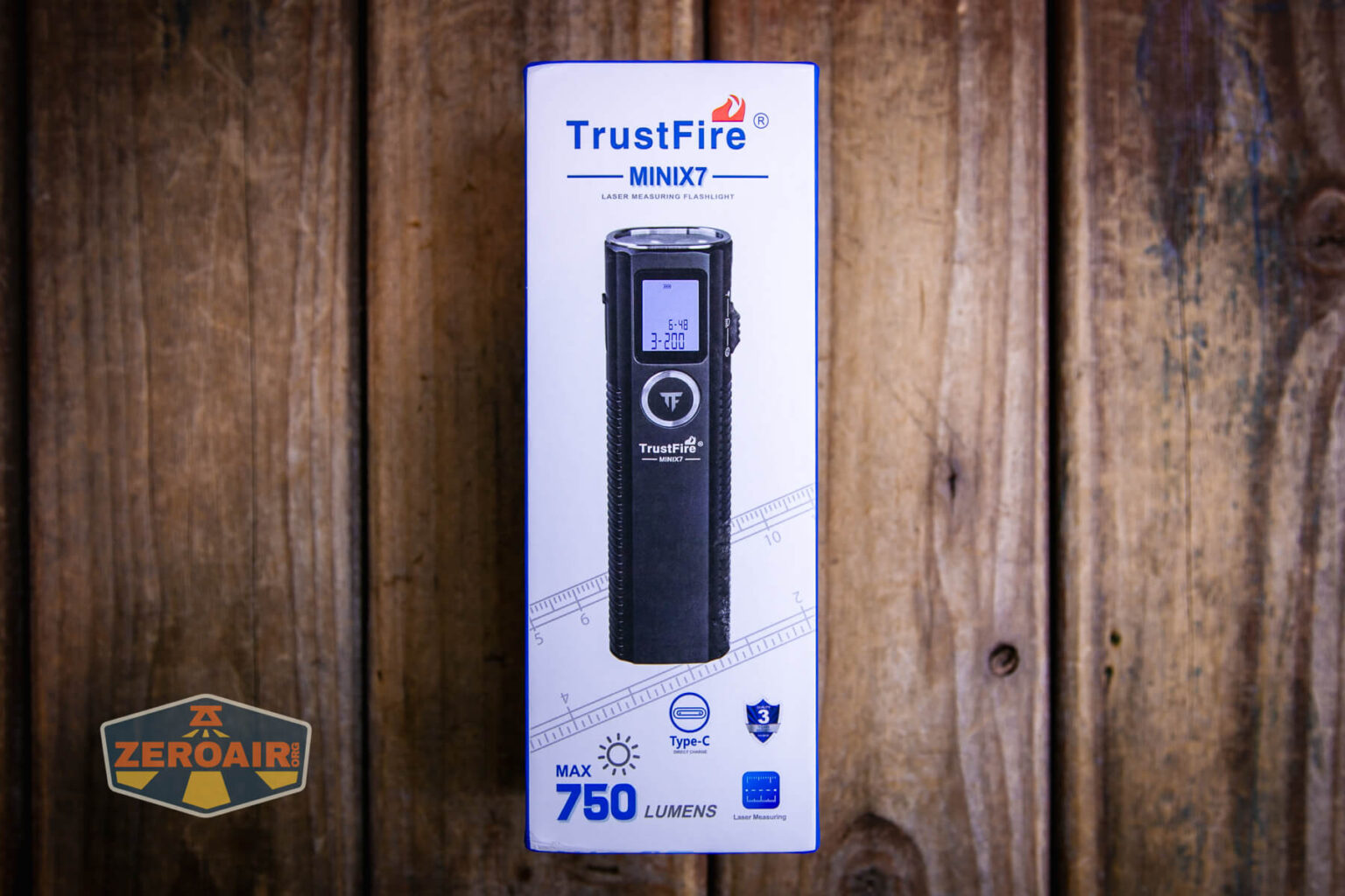 Trustfire Mini X7 Rangefinder Flashlight Review - ZeroAir Reviews