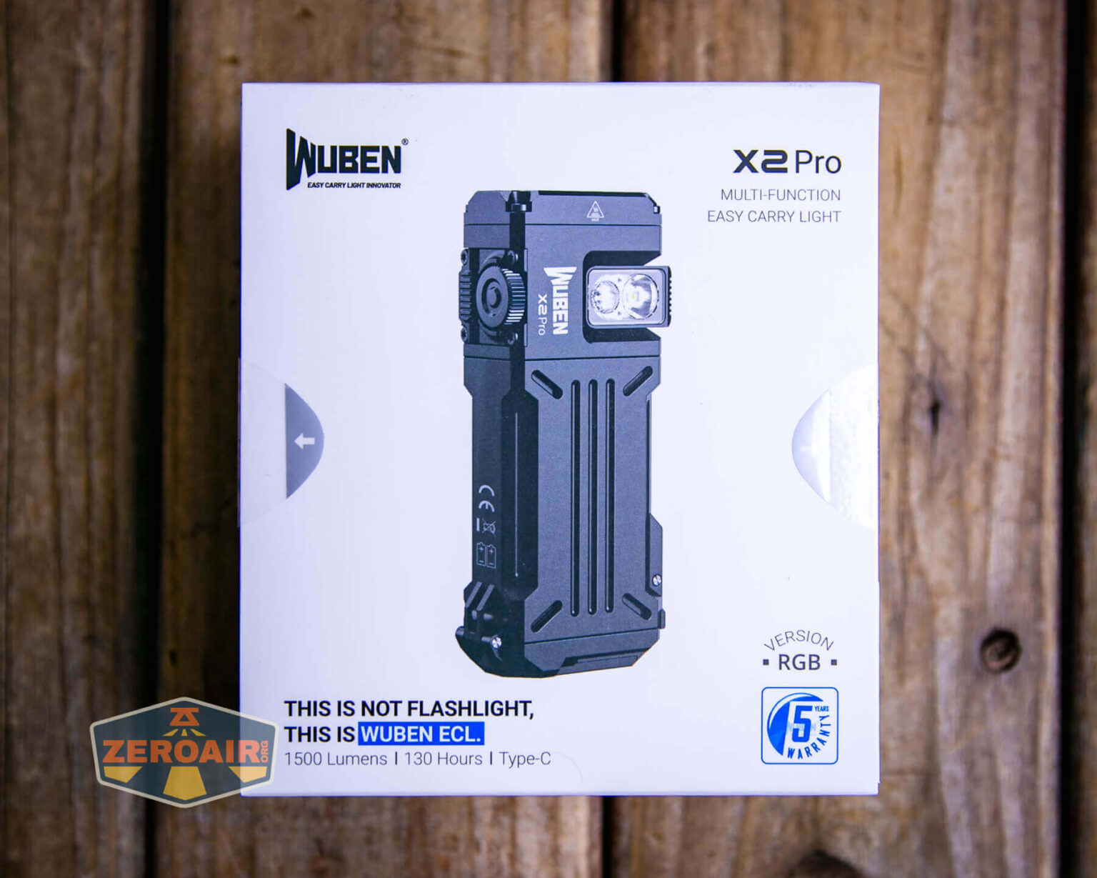 Wuben X2 Pro Flashlight Review - ZeroAir Reviews
