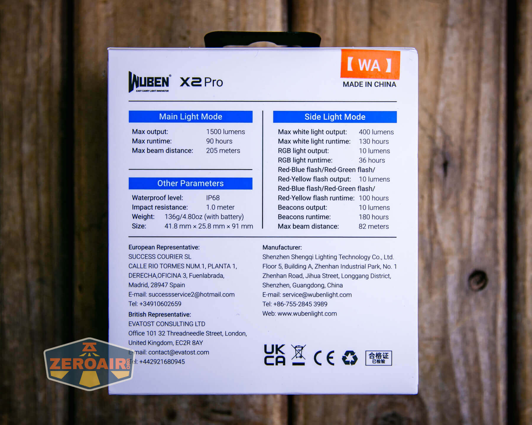 Wuben X2 Pro Flashlight Review - ZeroAir Reviews