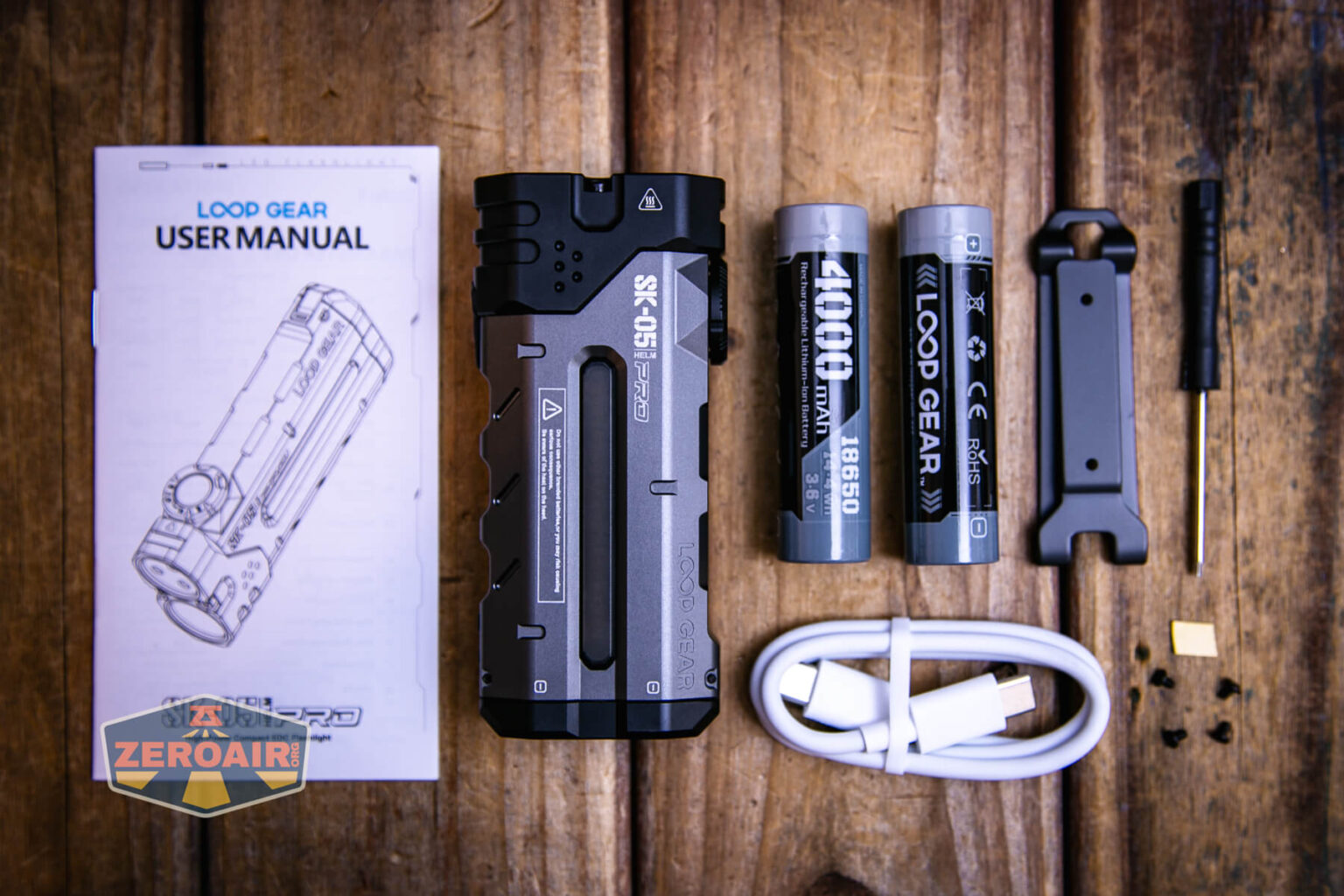 LoopGear SK-05 Pro Flashlight Review - ZeroAir Reviews