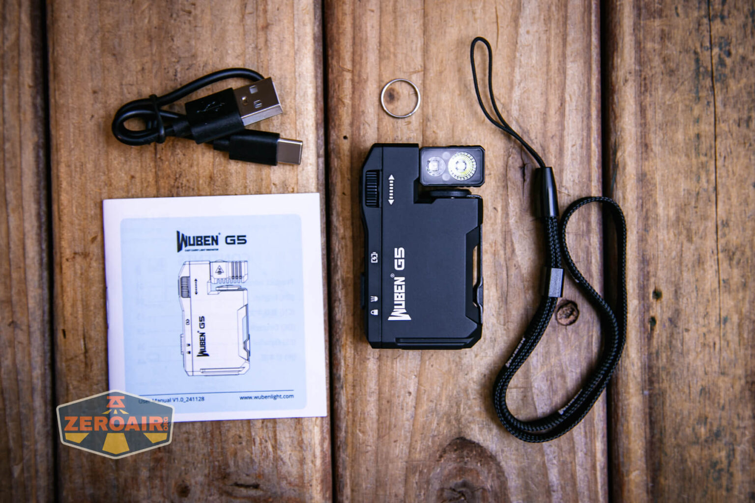 Wuben G5 EDC Flashlight Review - ZeroAir Reviews