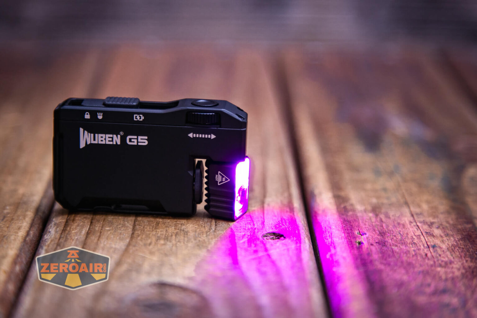 Wuben G5 Yellow EDC Keychain Flashlight Review - ZeroAir Reviews