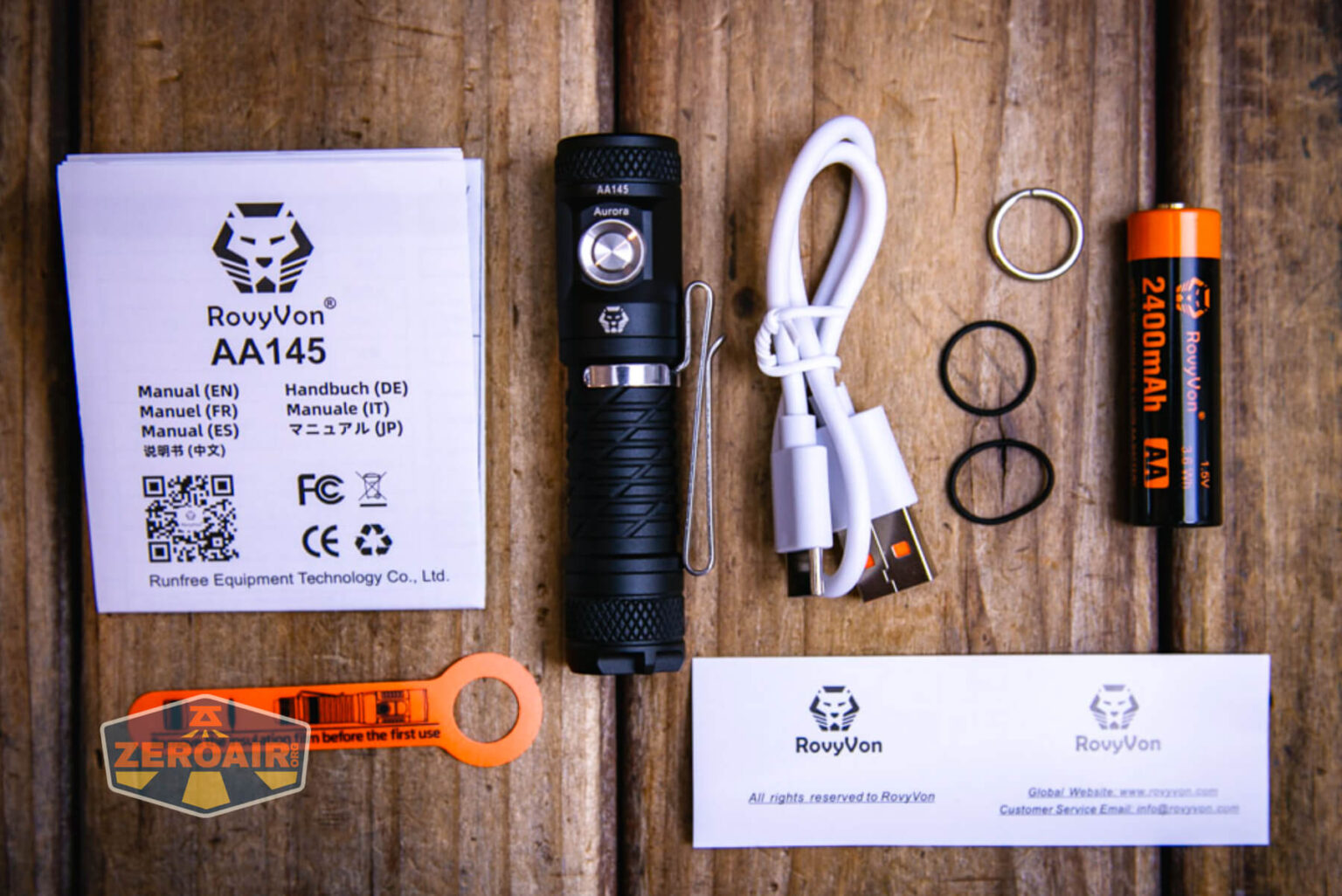 RovyVon AA145 Flashlight Review - ZeroAir Reviews
