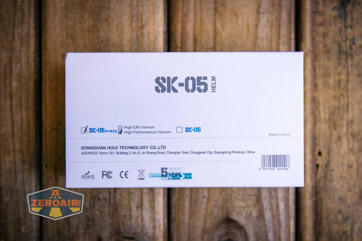 LoopGear SK-05 Pro MAO Flashlight Review - ZeroAir Reviews